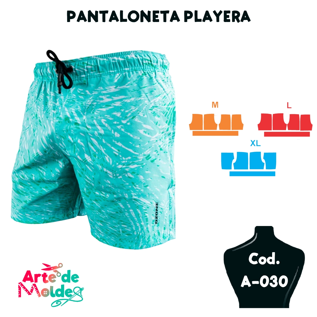 PANTALONETA PLAYERA - Arte de Moldes